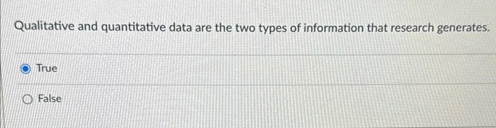Solved Qualitative and quantitative data are the two types | Chegg.com