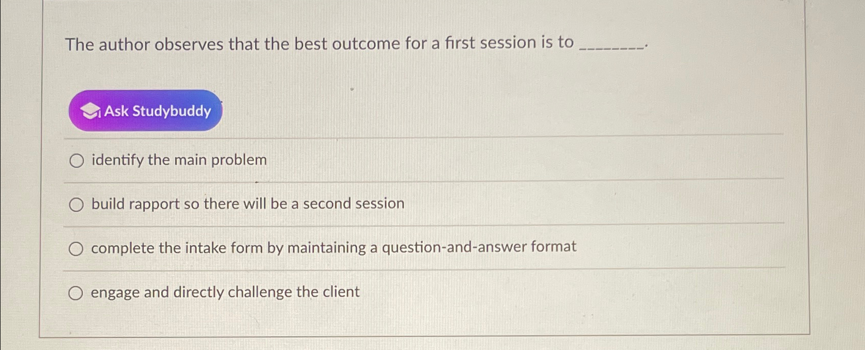 Solved The author observes that the best outcome for a first | Chegg.com
