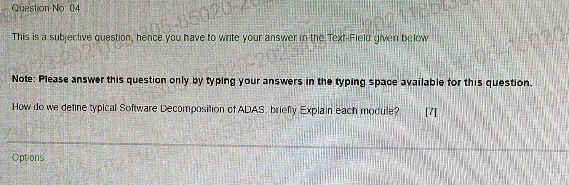Solved This is a subjective question, hence you have to | Chegg.com