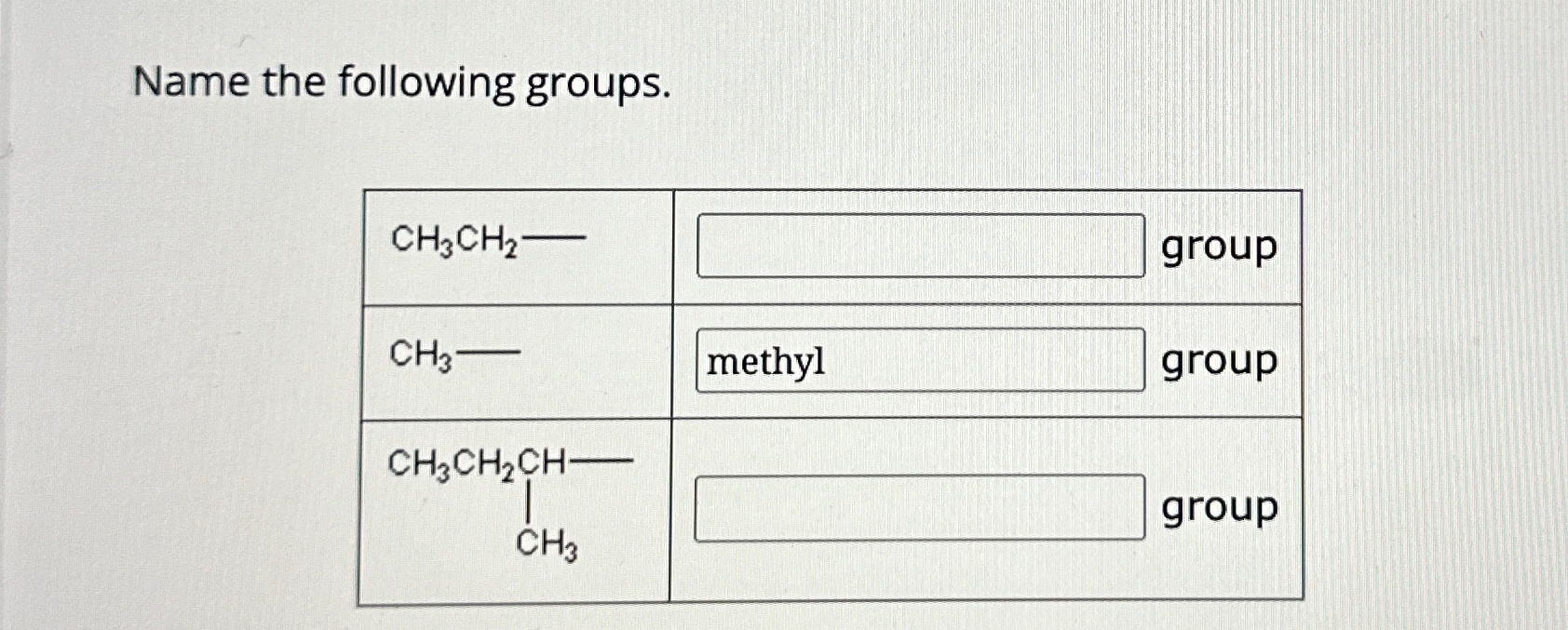 Solved Name the following | Chegg.com