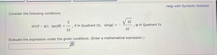 Solved Help with Symbolic Notation Consider the following | Chegg.com