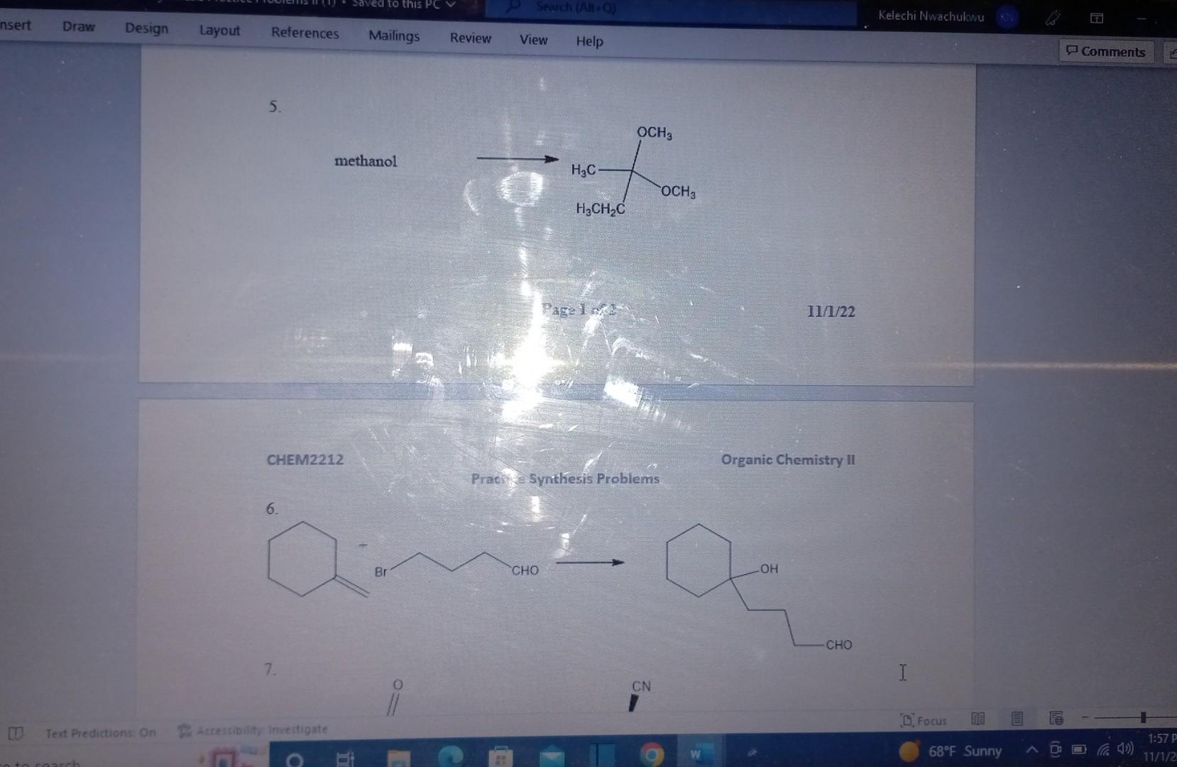 Solved 1. 2. 2-butanone 3. 4.6.8. 9. 10.1. 2. 2-butanone 3. | Chegg.com
