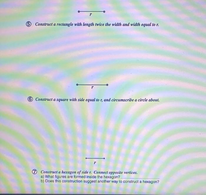 Solved Constructions of Polygons Student Name: Lesson | Chegg.com