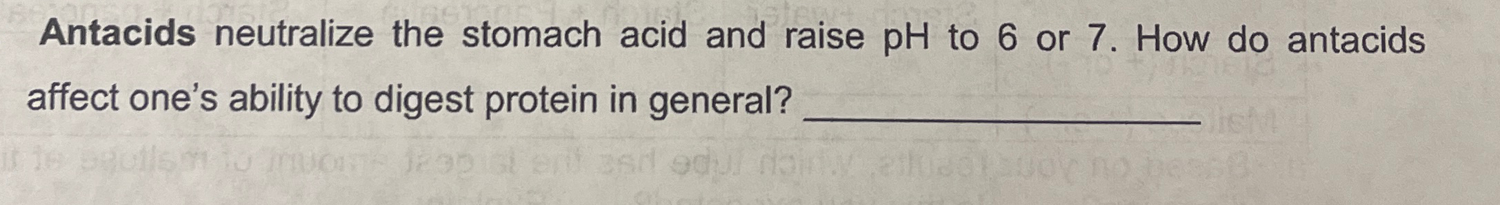 Solved Antacids neutralize the stomach acid and raise pH ﻿to | Chegg.com