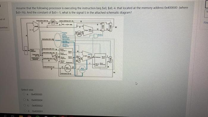 Solved Assume that the following processor is executing the | Chegg.com