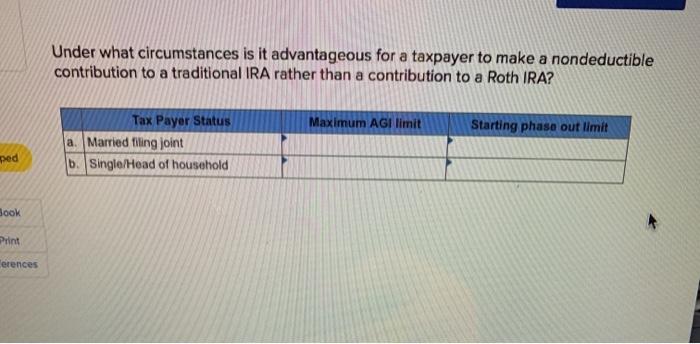 Solved Under What Circumstances Is It Advantageous For A Chegg