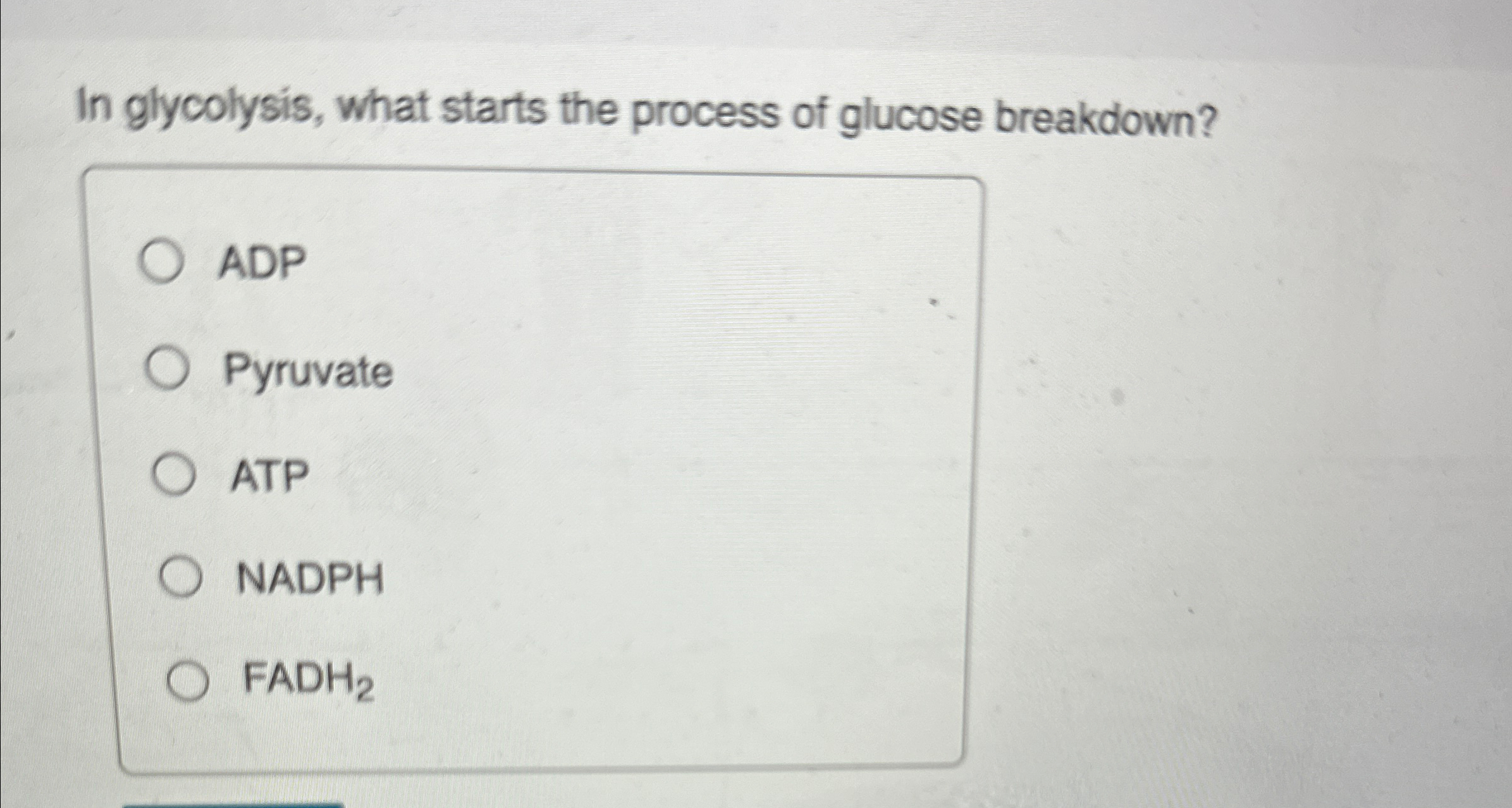 Solved In glycolysis, what starts the process of glucose | Chegg.com