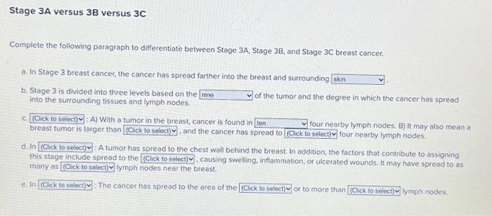 Solved Complete the following paragraph to differentiatè | Chegg.com