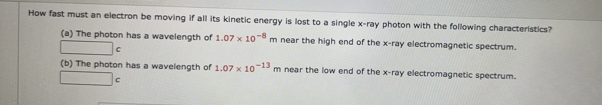 Solved How fast must an electron be moving if all its | Chegg.com