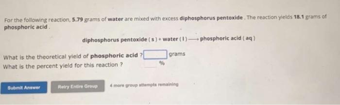 Solved For the following reaction, 5.20 grams of butane | Chegg.com