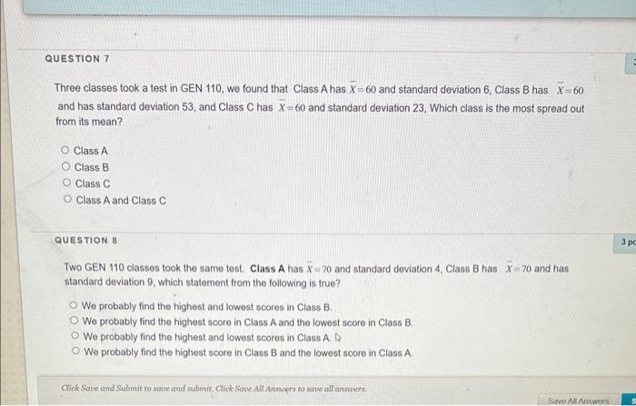 Solved Which curve from the following has the largest | Chegg.com