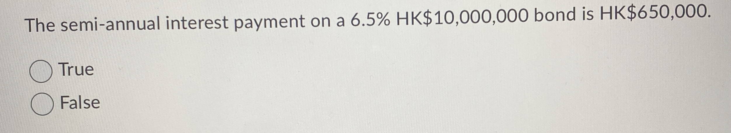 Solved The semi-annual interest payment on a | Chegg.com