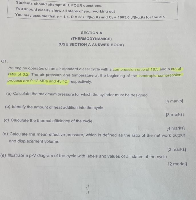 Solved Look at picture of question.Write on solution paper | Chegg.com