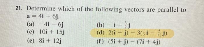 Solved In Problems 25-28, find a unit vector (a) in the same | Chegg.com