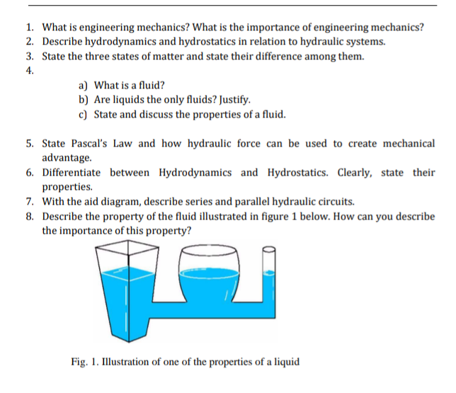 Solved What is engineering mechanics? What is the importance | Chegg.com