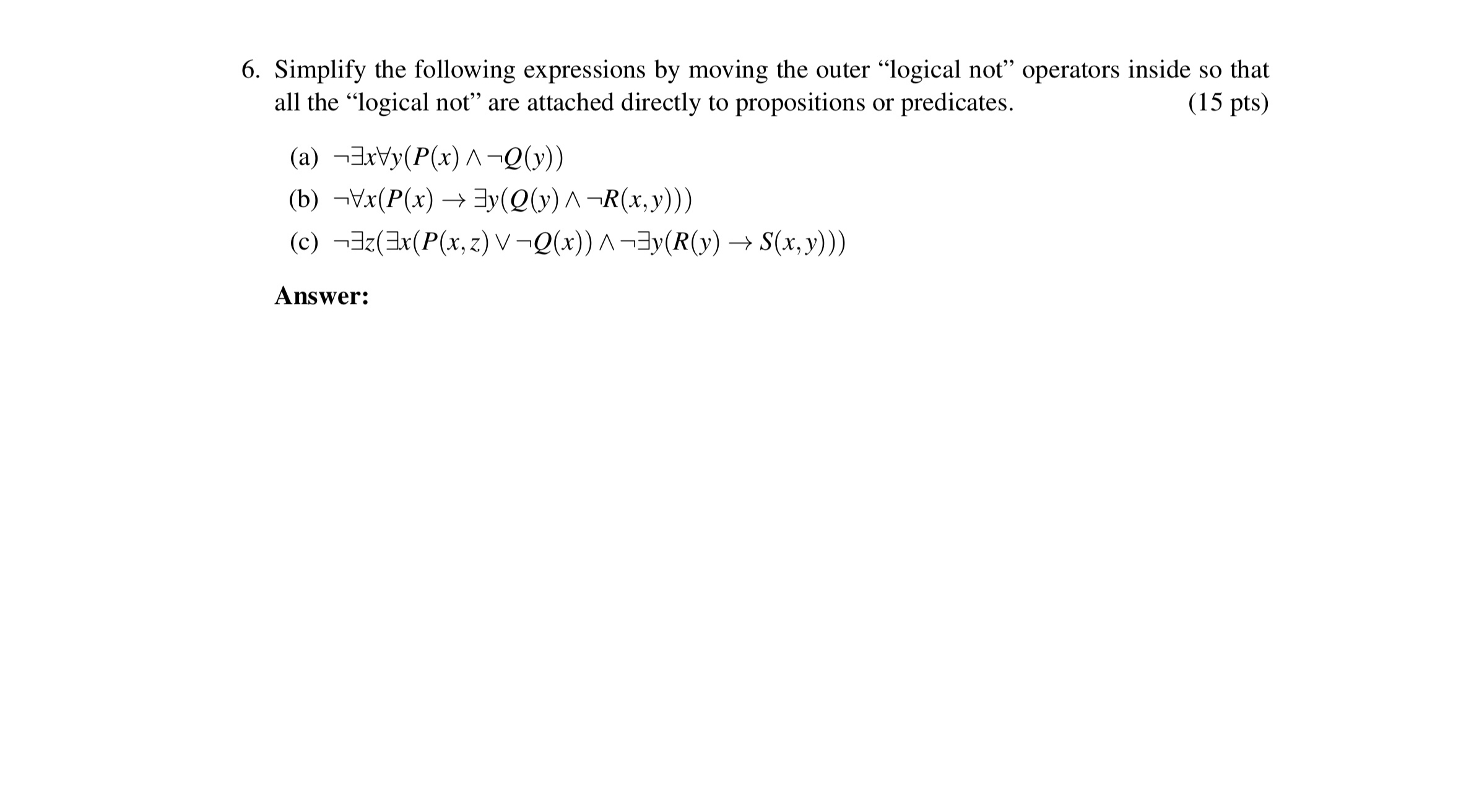 Solved Simplify the following expressions by moving the | Chegg.com