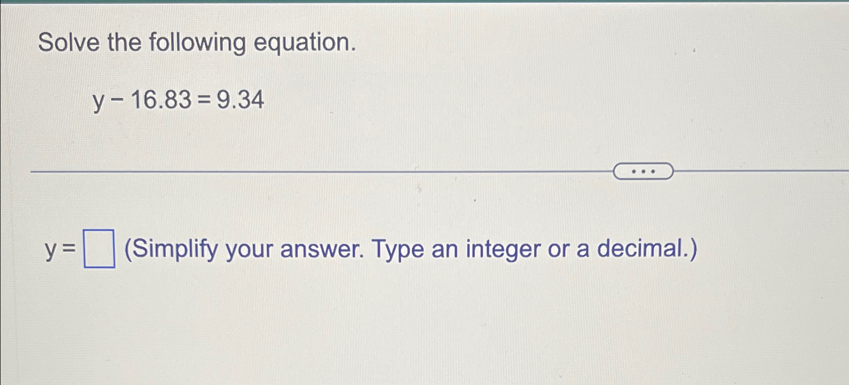 Solved Solve the following | Chegg.com