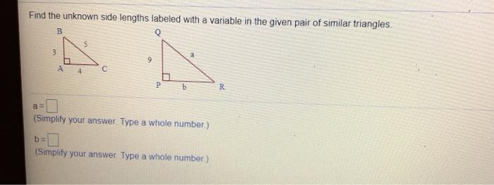 Solved Find the unknown angle measures in the pair of | Chegg.com