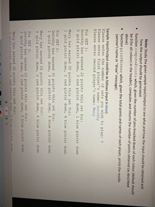 Solved Question 4 Write A Python Program In A File Called 6654