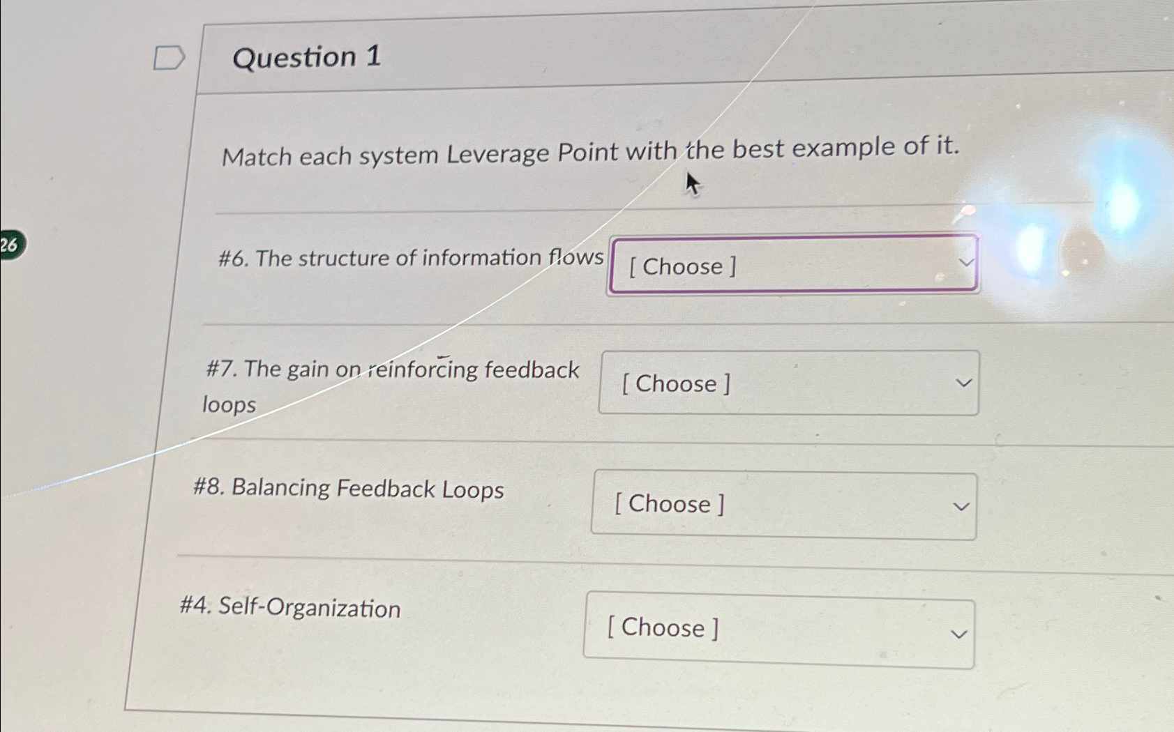 Solved Question 1Match each system Leverage Point with the | Chegg.com
