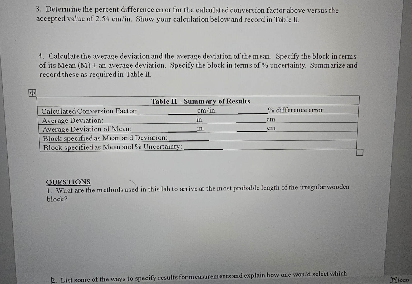 Table IStyles\table[[,British Measurements,S.I. | Chegg.com