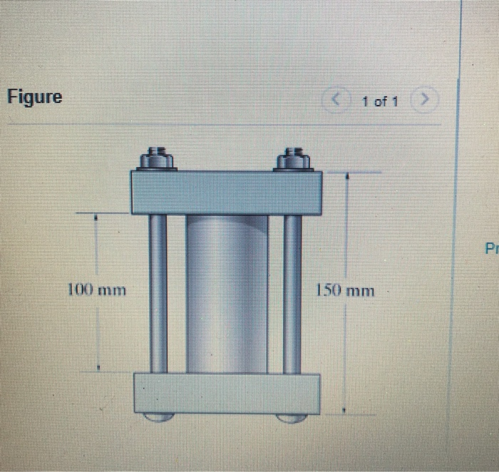 Solved The 50-mm-diameter cylinder is made from Am 1004-T81 | Chegg.com
