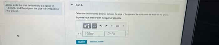 Solved Part A Wolor exits the phone at a speed of 1.8 m/s, | Chegg.com
