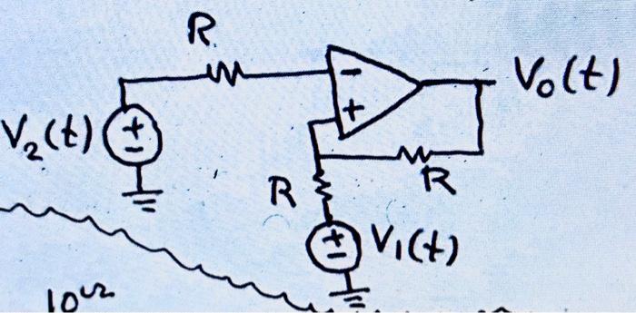 Solved Calculate volt) in terms of the given circuit | Chegg.com