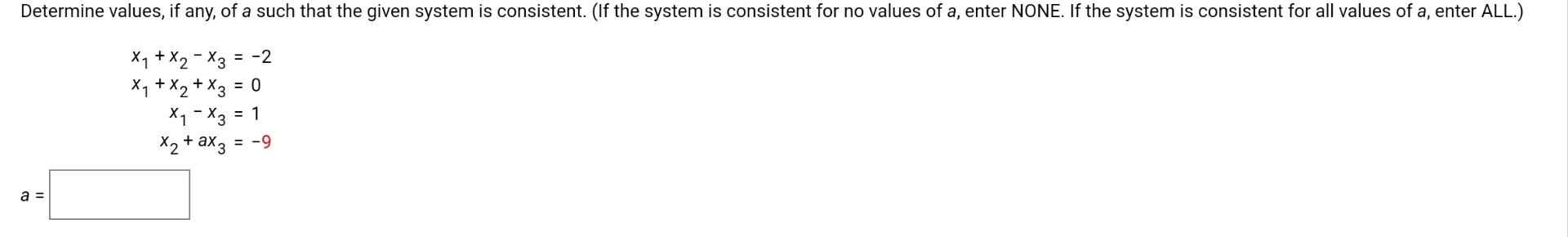 Solved Determine values, if any, of a such that the given | Chegg.com Solved Determine values, if any, of a such that the given | Chegg.com