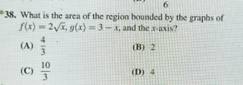 Solved What is the area of the region bounded by the graphs | Chegg.com