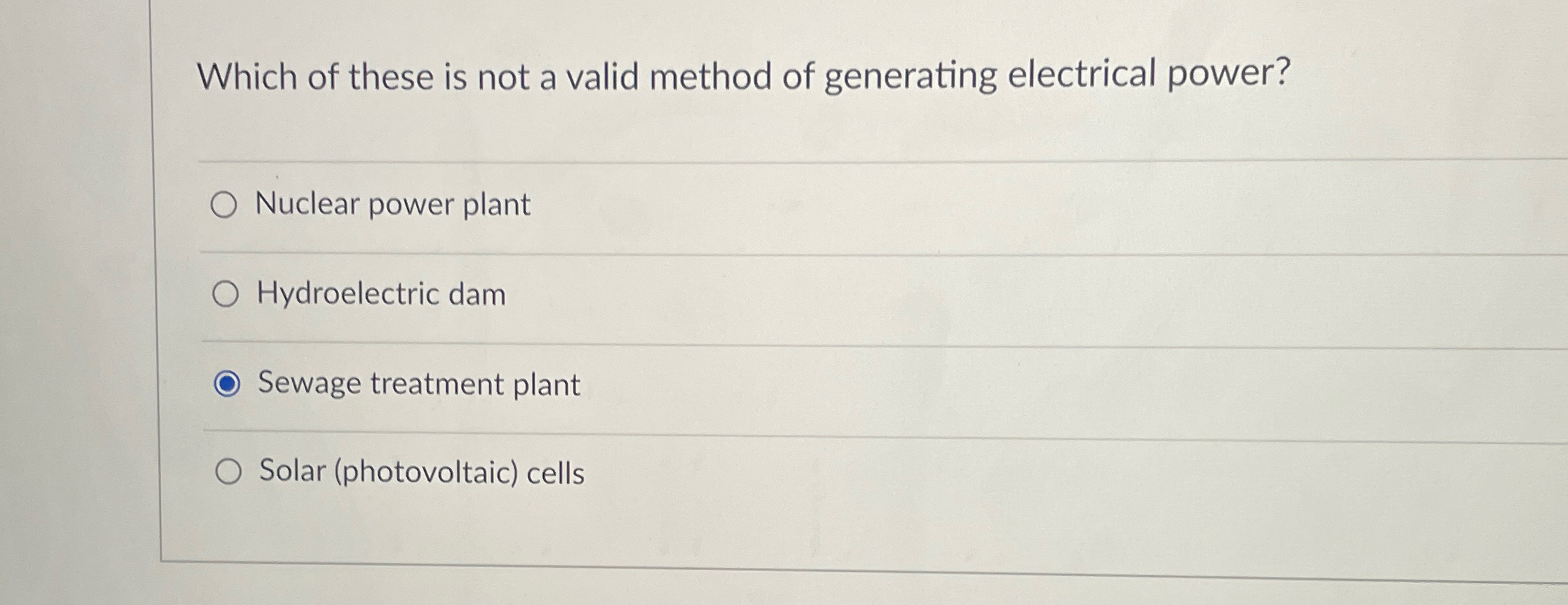 Solved Which of these is not a valid method of generating | Chegg.com