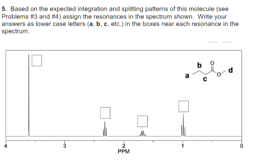 Solved Based on the expected integration and splitting | Chegg.com