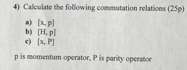 Solved Calculate the following commutation relations | Chegg.com