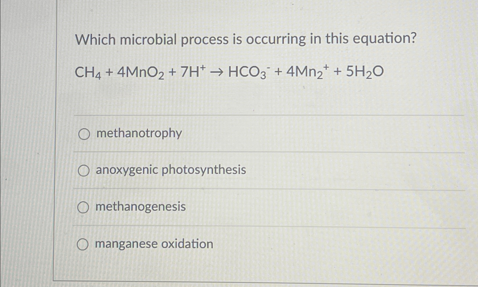 Solved Which microbial process is occurring in this | Chegg.com