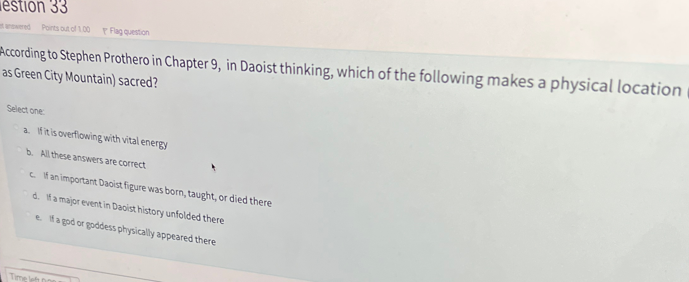 Solved estion 33According to Stephen Prothero in Chapter 9, | Chegg.com