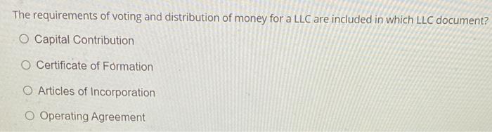 Solved Just as a Corporation maintains a Record Book, a LLC | Chegg.com
