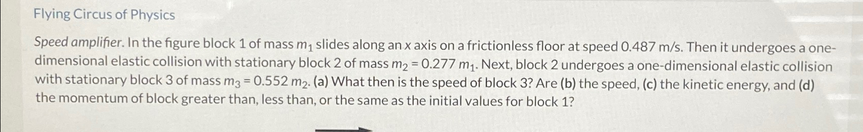 Solved Flying Circus of PhysicsSpeed amplifier. In the | Chegg.com