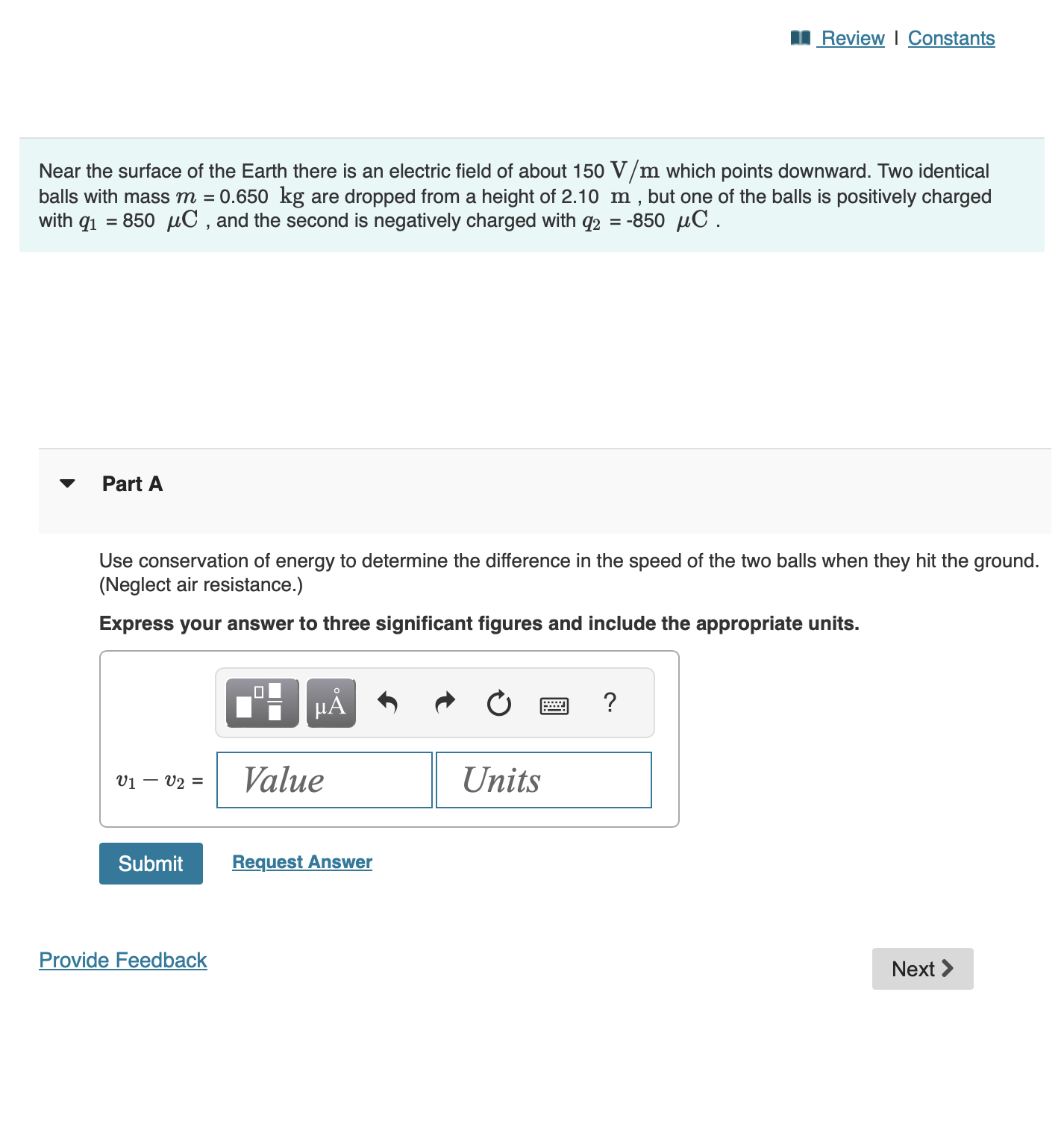 Solved Near the surface of the Earth there is an electric | Chegg.com
