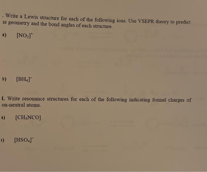 Solved For each set of resonance structures that follow, | Chegg.com