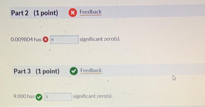 Solved Each expression below contains multiple zeros. | Chegg.com