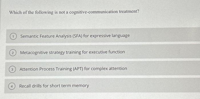Solved Which of the following is not a | Chegg.com