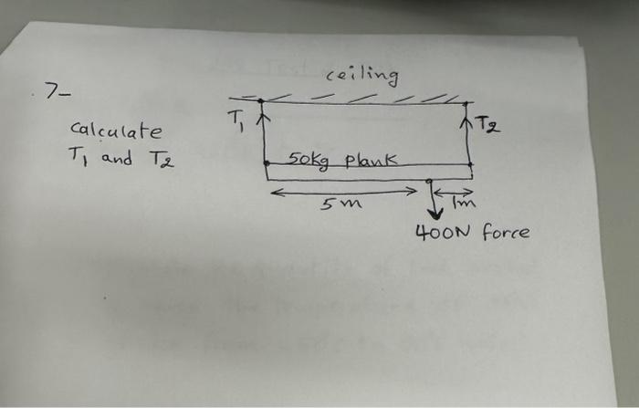 Solved calculate T1 and T2 | Chegg.com Solved calculate T1 and T2 | Chegg.com
