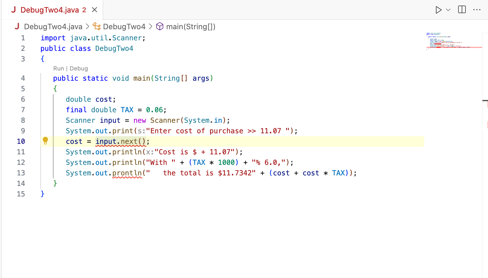 Solved How do you fix this script and specifically lines 10 | Chegg.com