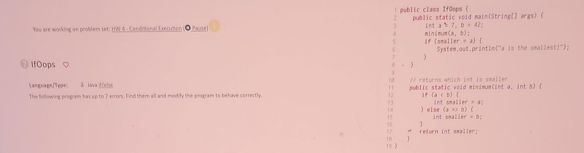 Solved You Are Working On Problem Set Hw 4 Conditional