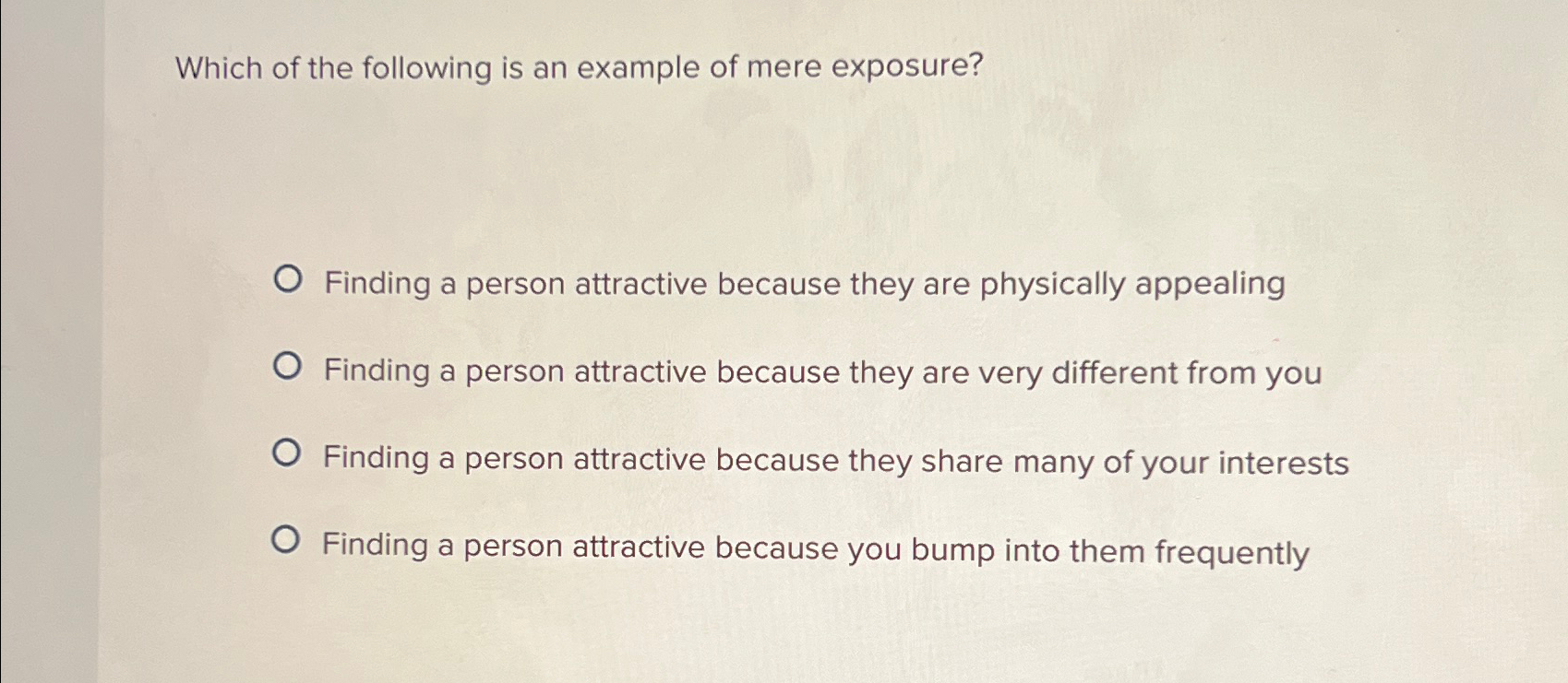 Solved Which of the following is an example of mere | Chegg.com