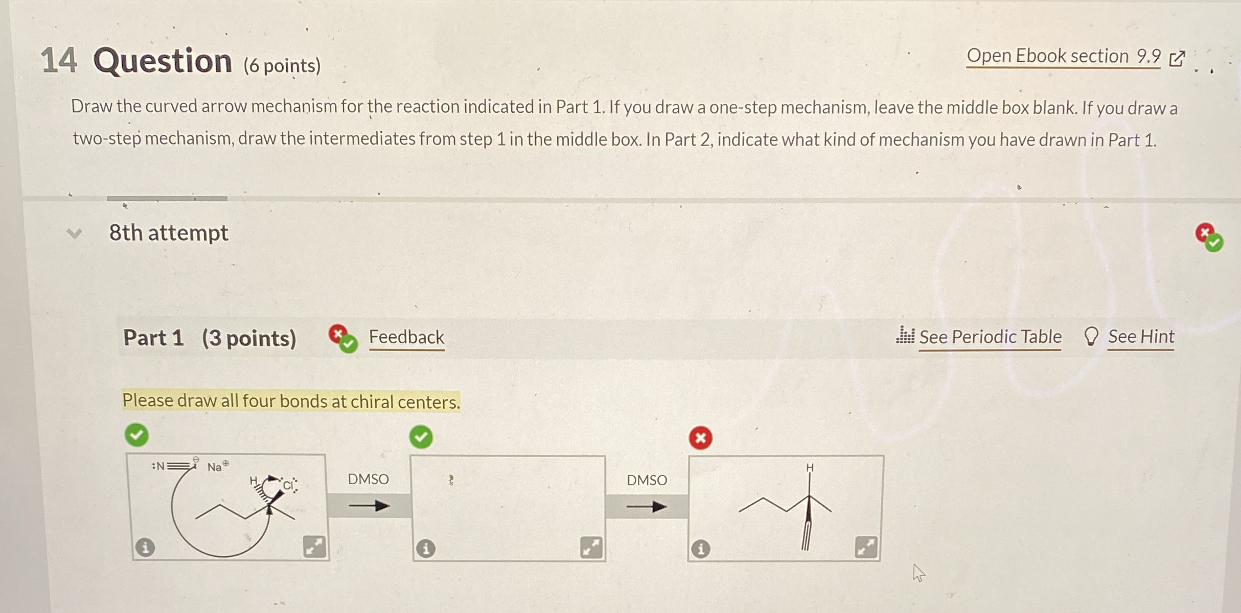 Solved 14 ﻿Question (6 ﻿points)Open Ebook section 9.9 Draw | Chegg.com