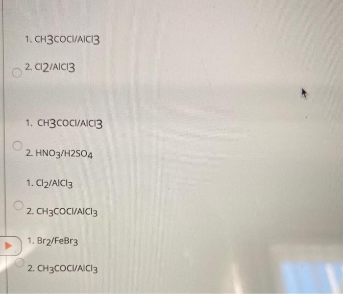 Solved 1- Provide the best two-step sequence of | Chegg.com