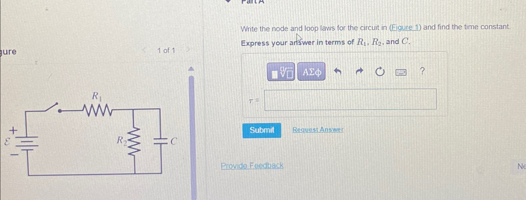 Solved Write the node and loop laws for the circuit in | Chegg.com