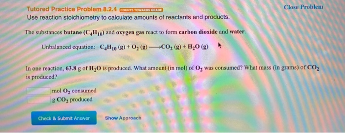 Solved Close Problem Tutored Practice Problem 8.2.4 COUNTS | Chegg.com