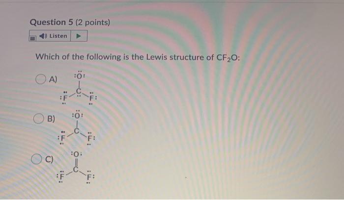 Solved Question 4 (2 points) 4) Listen The following | Chegg.com